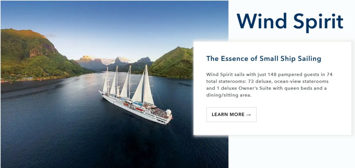 Discover Local Cultures On A Windstar Cruise Sailing Yacht - Gray ...